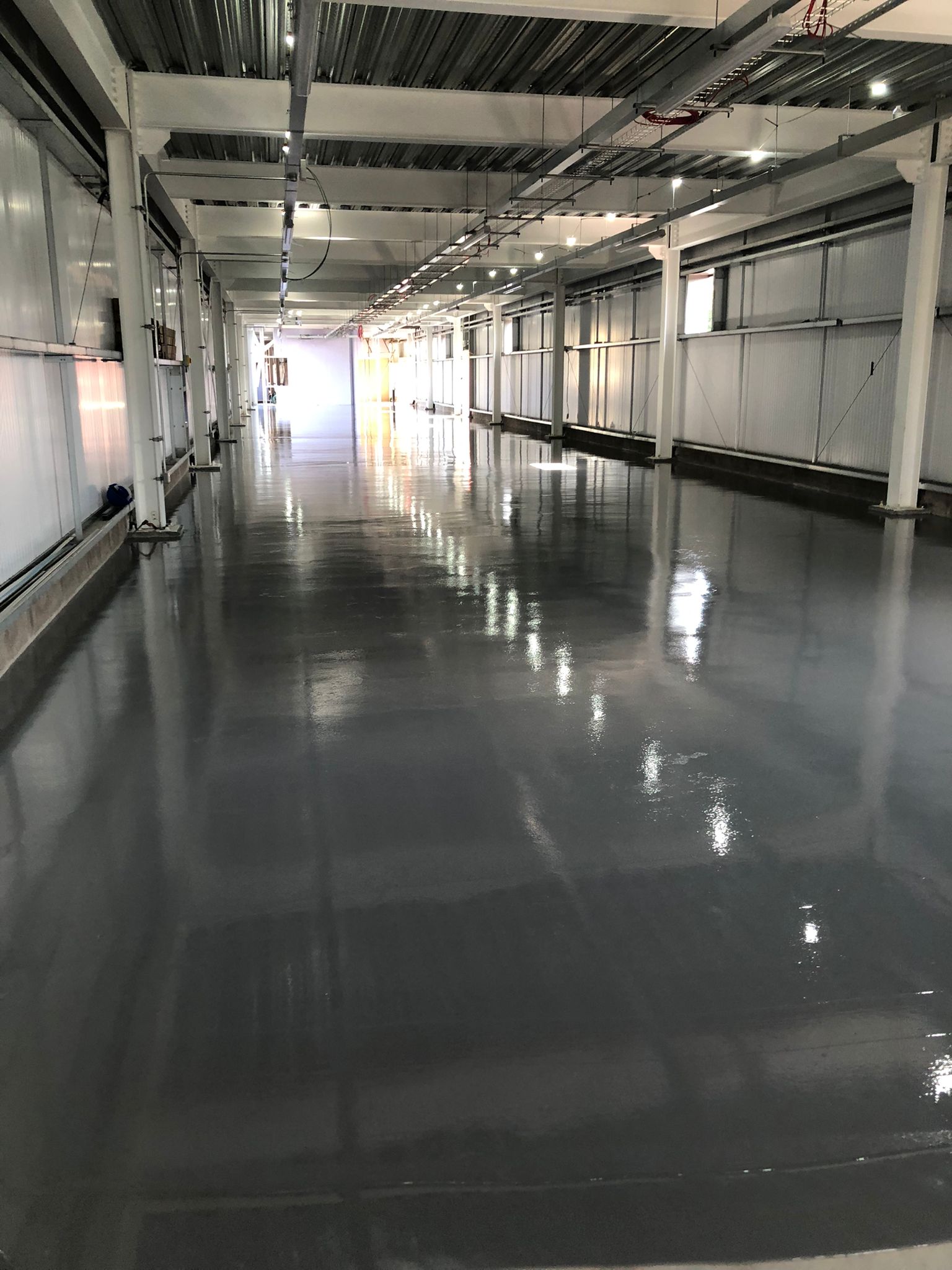 Which public spaces are enjoying our quality resin-based flooring?